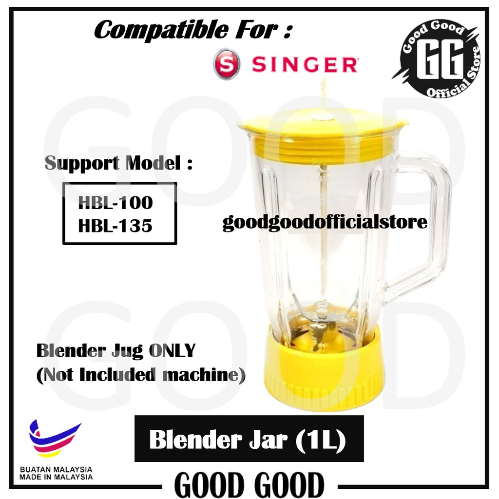 (FREE IF DAMAGED) SINGER Blender Jug Replacement Blender Jug support ...
