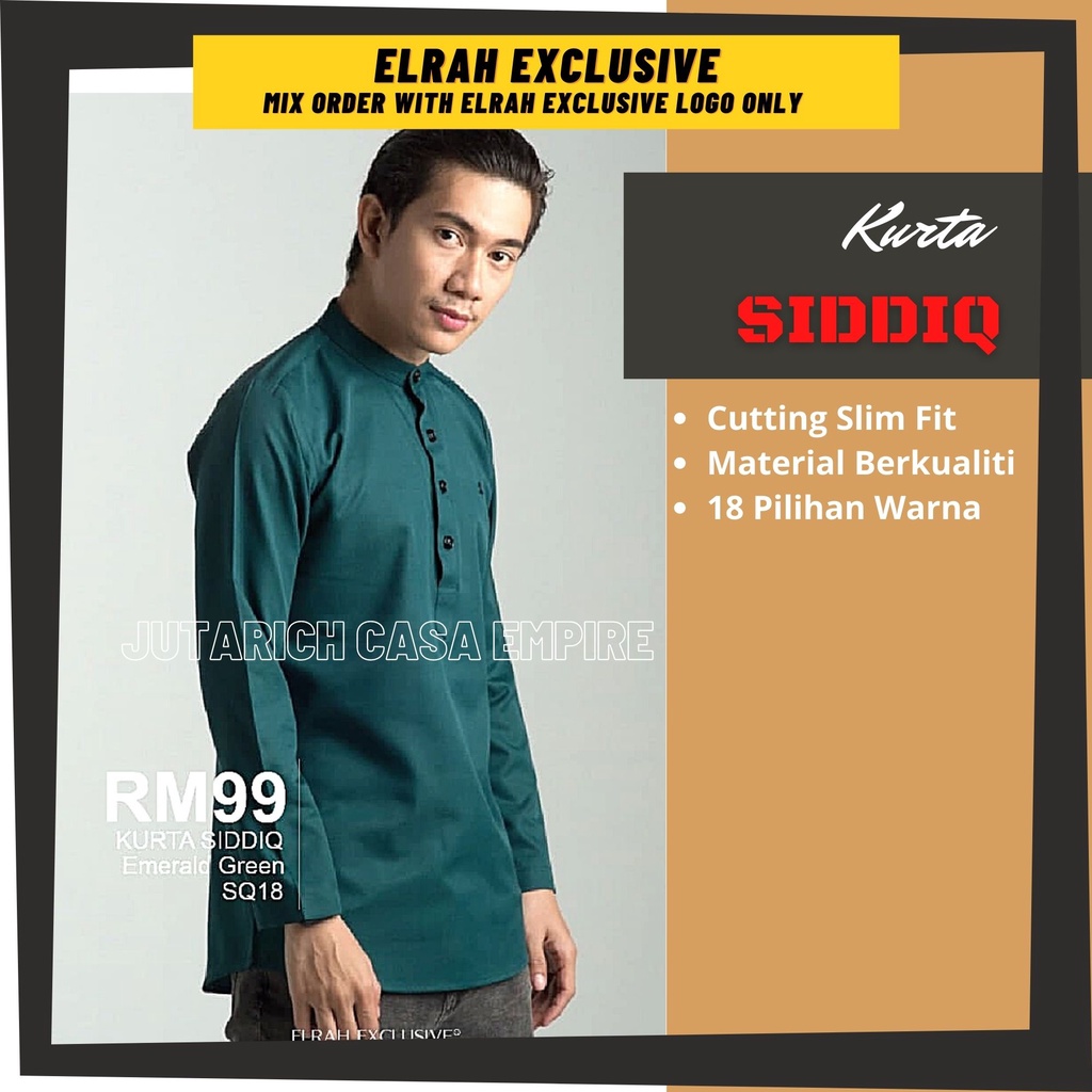 KURTA SIDDIQ PART 1 by ELRAH EXCLUSIVE | Shopee Malaysia