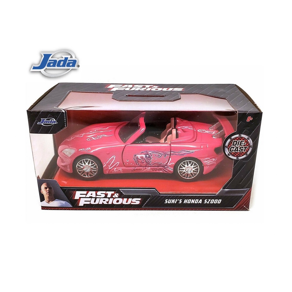 JADA 1:32 FAST & FURIOUS METAL DIE CAST SUKI'S HONDA S2000 (PINK) CAR ...