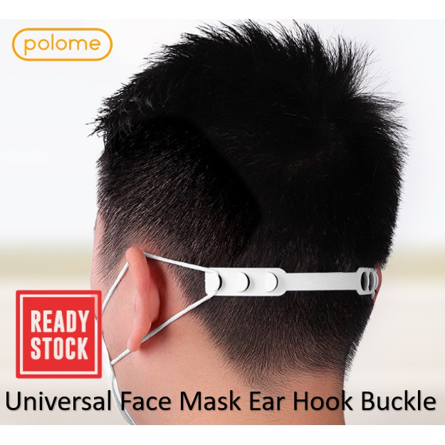 Face Mask 3 Levels Adjust Mask Hook Ear Buckle Easy To Wear With Tudung ...