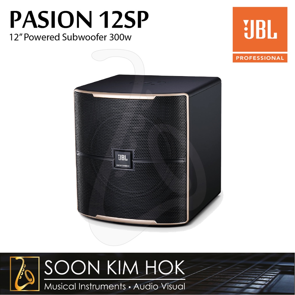 JBL PASION-12SP 12'' Karaoke Subwoofer Speaker 300w (PASION12SP) | Shopee Malaysia