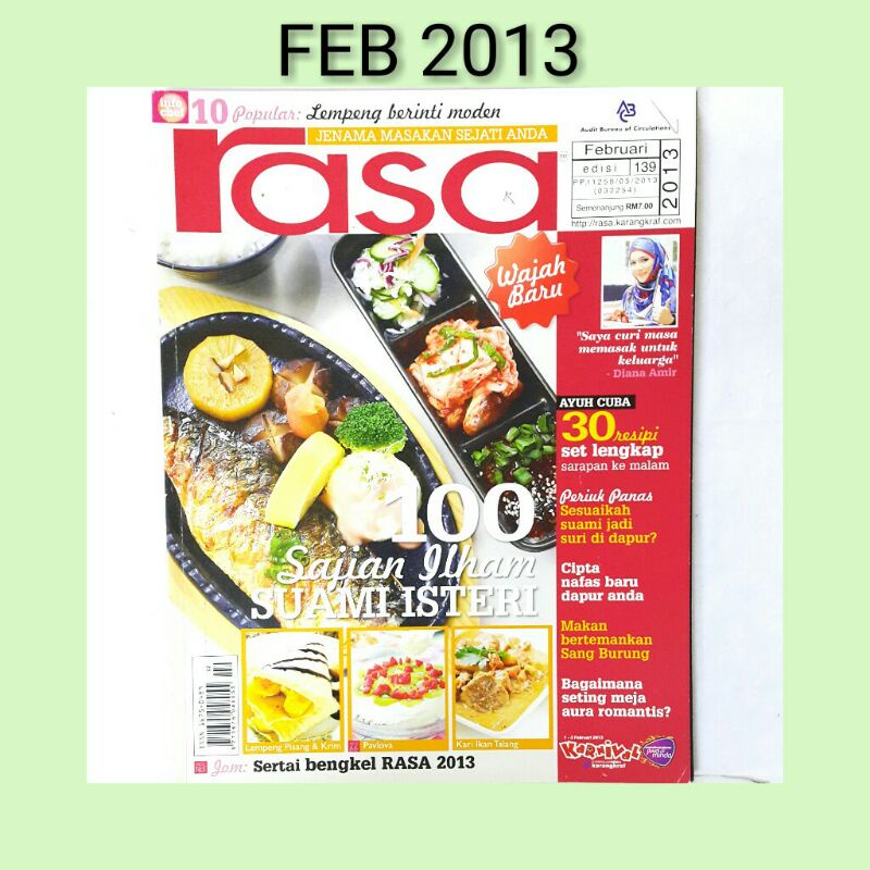 Majalah RASA Koleksi F-preloved | Shopee Malaysia
