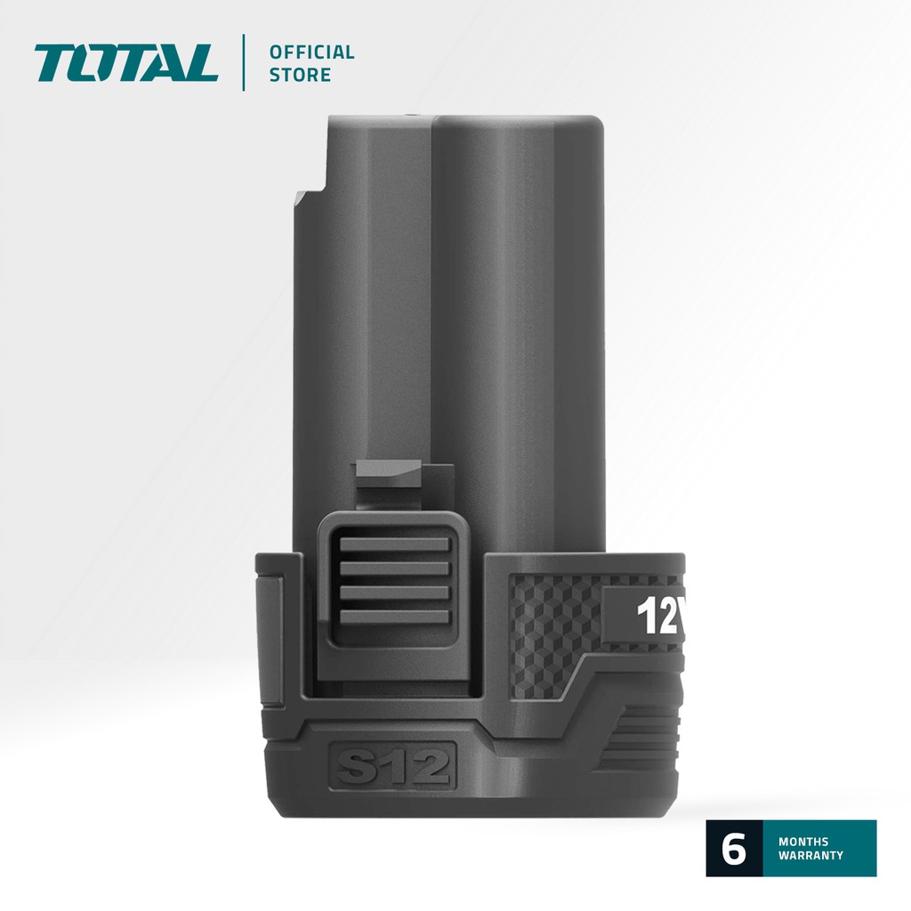 TOTAL Li-ion 1.5Ah Battery Pack Fits All S12 Cordless Power Tools (12V ...