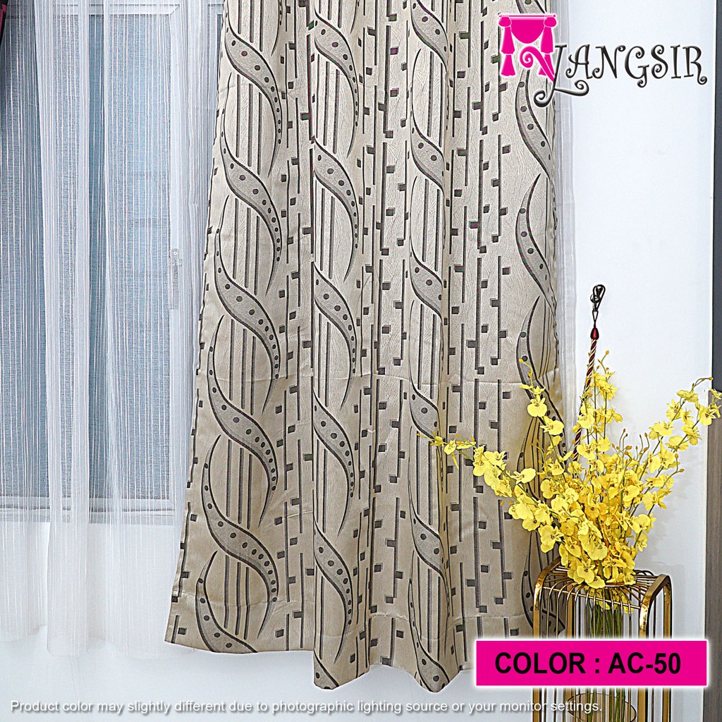 MYLANGSIR Langsir Terbaru 2022 / 11 warna / Lebar 140 cm x Tinggi 230 ...