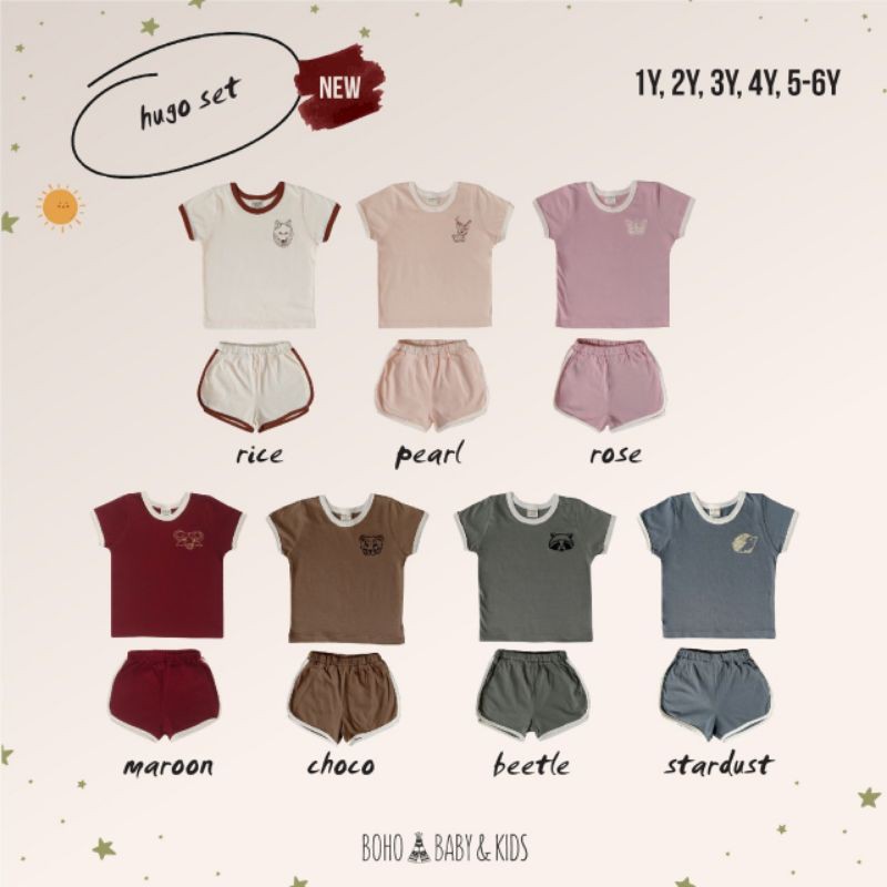 Hugo Set by Boho Panna/Boho Baby | Shopee Malaysia