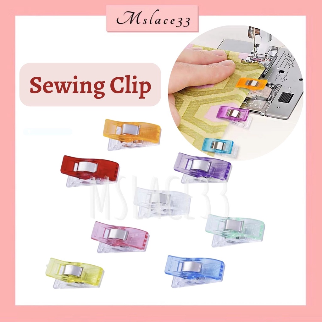 Plastic Sewing and Quilting Binding Clips for Crocket Knit Hanging ...