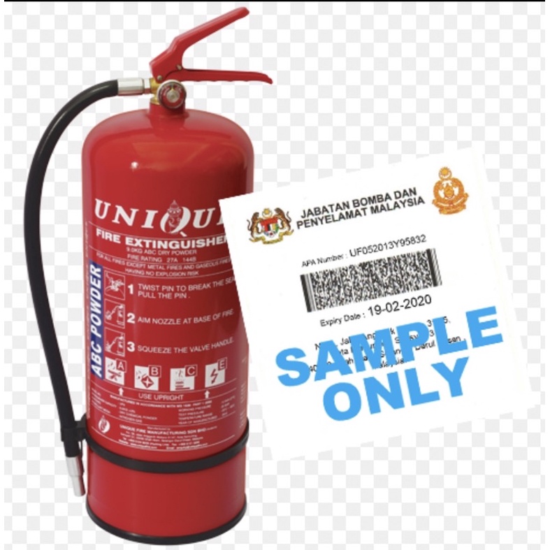(Unique) alat pemadam api 1kg-9kg fire extiguisher | Shopee Malaysia