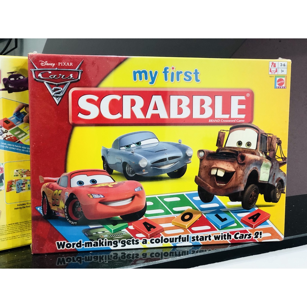 Scrabble Cars English Puzzle Set helps train children's English ...