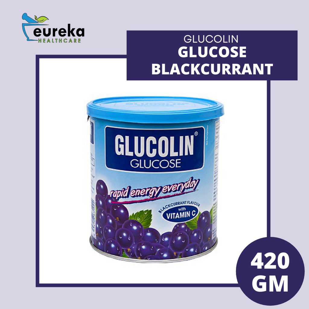GLUCOLIN GLUCOSE BLACKCURRANT FLAVOUR 420G | Shopee Malaysia