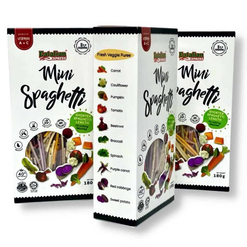 Eatalian Express Mini Spaghetti Baby & Kids Food Eatalian Express 180g ...