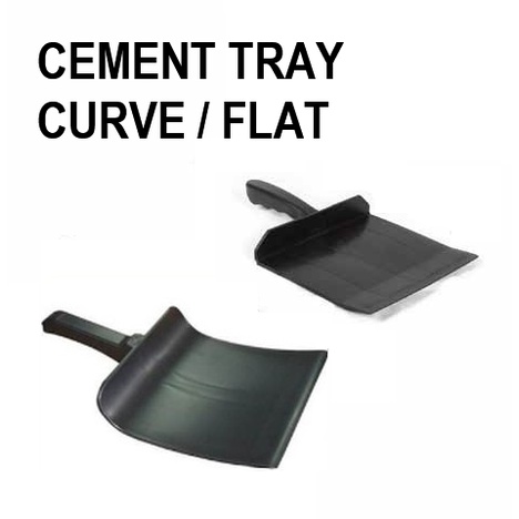 PVC CEMENT TRAY PLASTIC BLACK CURVE / FLAT | Shopee Malaysia
