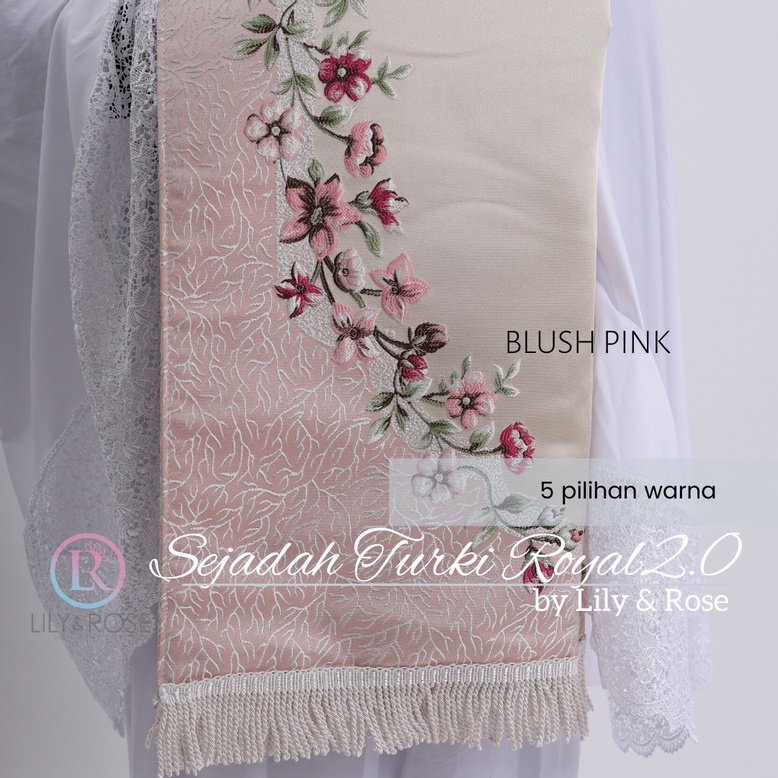 Sejadah Turki Royal LR2.0, Sejadah Embroidery Satin, Sejadah Hantaran ...