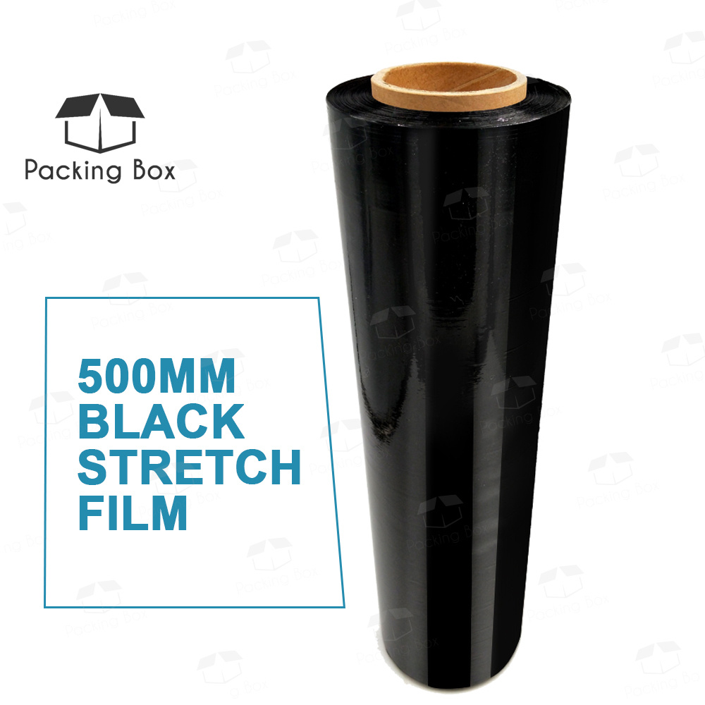 Black Stretch Film 500mm X 2.2KG | Shopee Malaysia