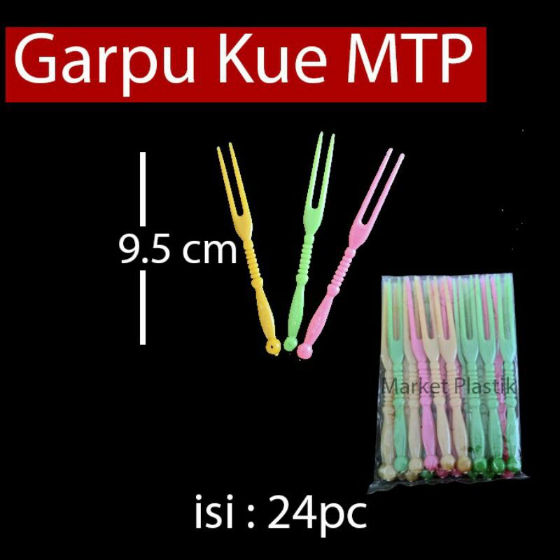 Strong Cake Fork/Plastic Fork/Birthday Fork 24pcs | Shopee Malaysia