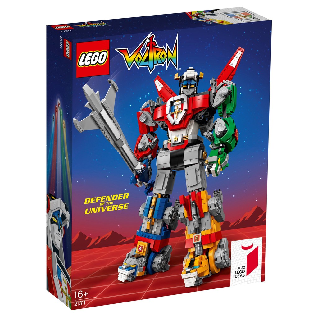 LEGO ideas 21311 - Voltron | Shopee Malaysia