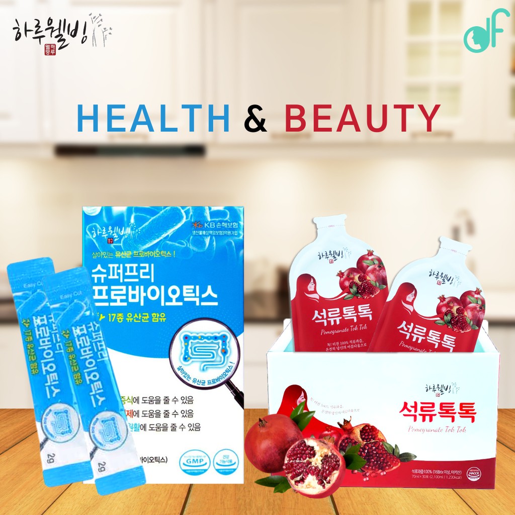 (Combo set) Super Pre Probiotics (益生菌) 2gx30sticks & 100% Pomegranate ...