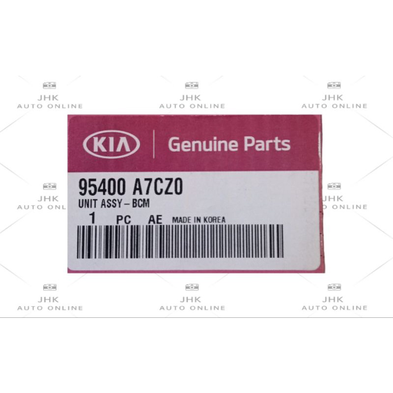 KIA CERATO YD K3 ECU BCM UNIT ASSY 95400-A7CZ0 | Shopee Malaysia