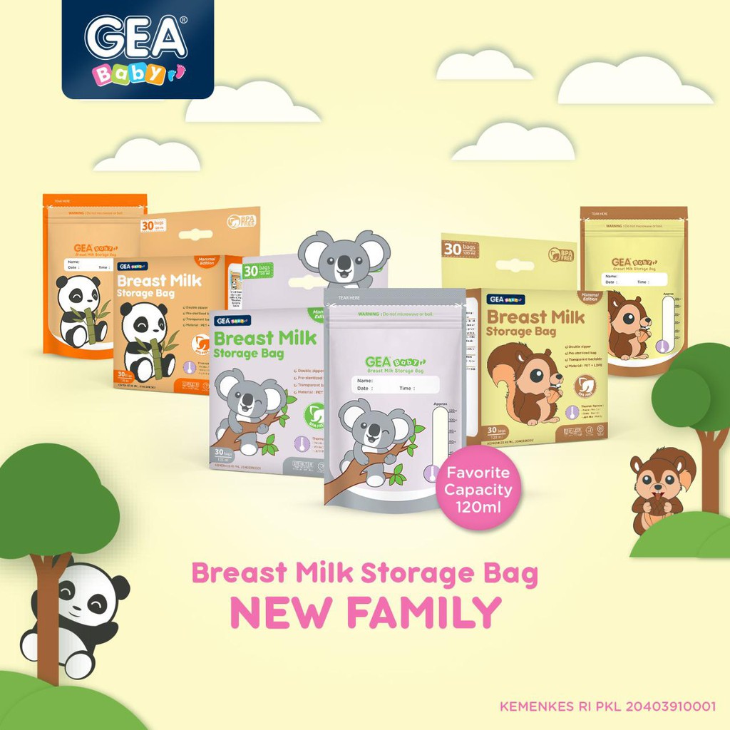 Gea Asi Bag / Breast Milk Storage Bag / Breast Milk | Shopee Malaysia