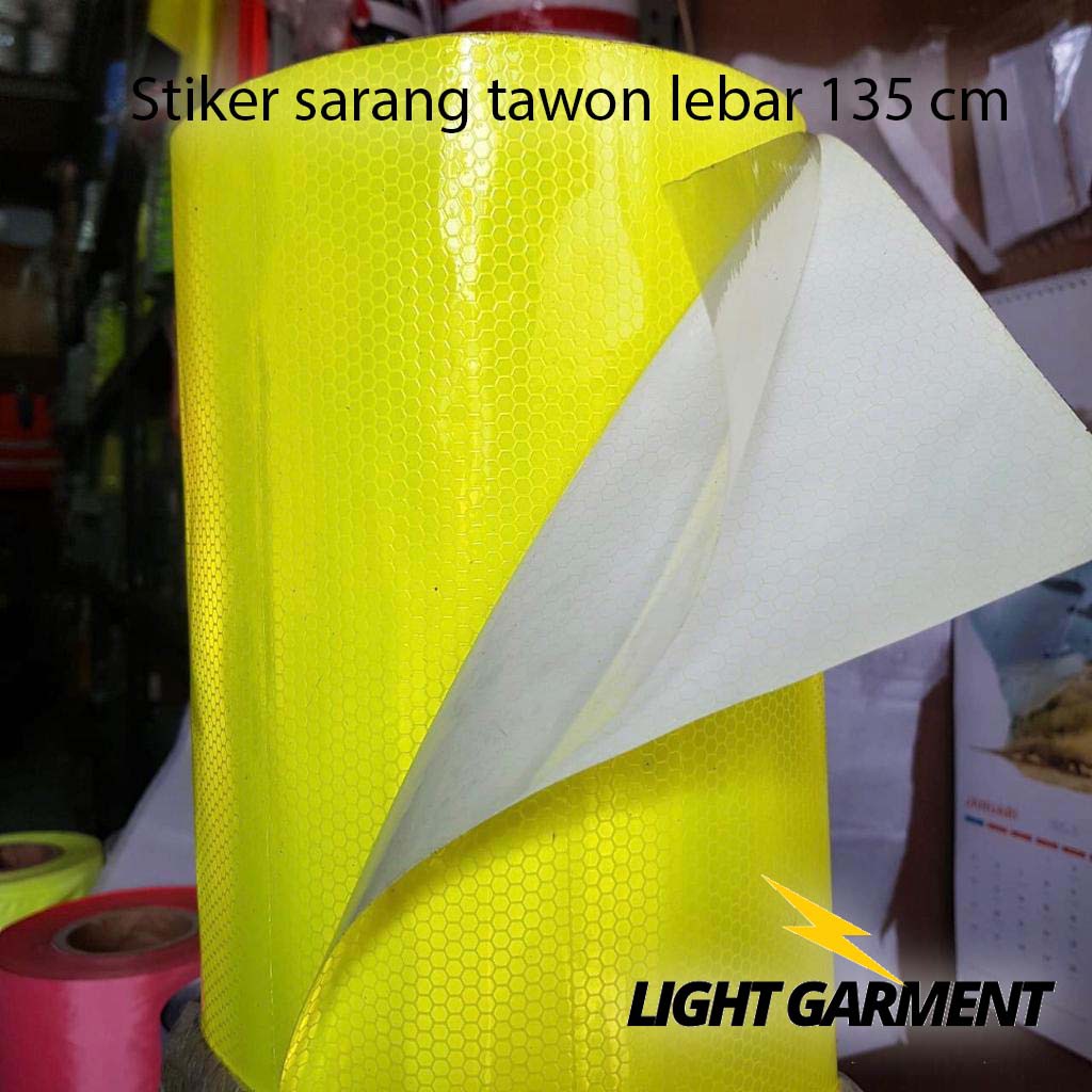 CAHAYA 1 meter wide sticker scotlet honeycomb reflective reflector ...