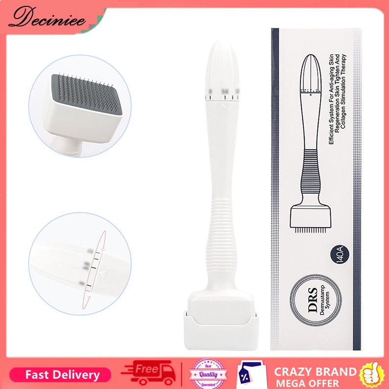Adjustable Needles Derma Roller DRS 140 Needles Cosmetic Needling ...