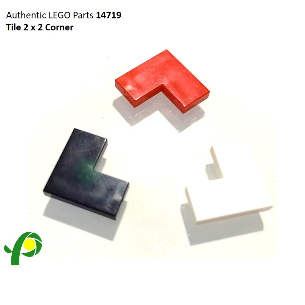 LEGO Parts 14719 Tile 2x2 Corner Sold per piece Authentic | Shopee Malaysia
