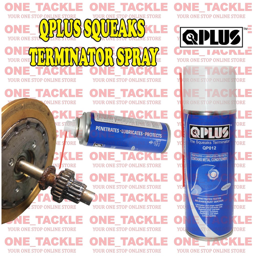 Qplus Silicone, Grease and Terminator Spray (sabah & sarawak tidak ...