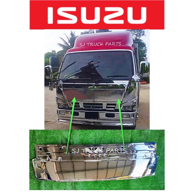 ISUZU NQR NPR NKR N-SERIES (3Ton)CHROME FRONT PANEL 173CM | Shopee Malaysia