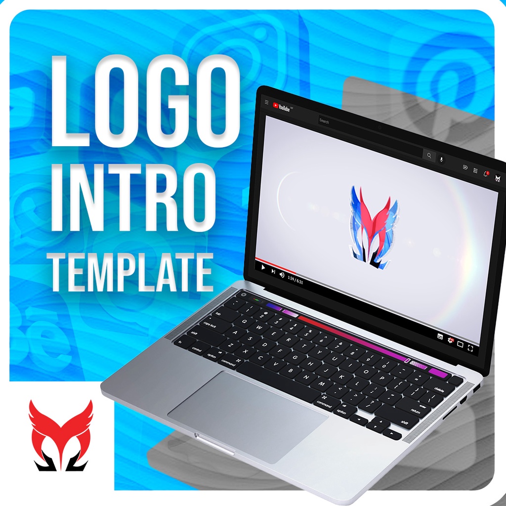 [template 1] Intro Template For Youtube Brands Social Media Facebook