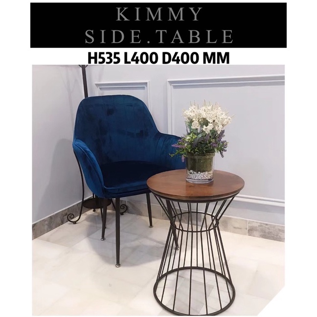 【READY STOCK】SIDE TABLE/MODERN SIDE TABLE/Meja kopi bulat/Round table ...