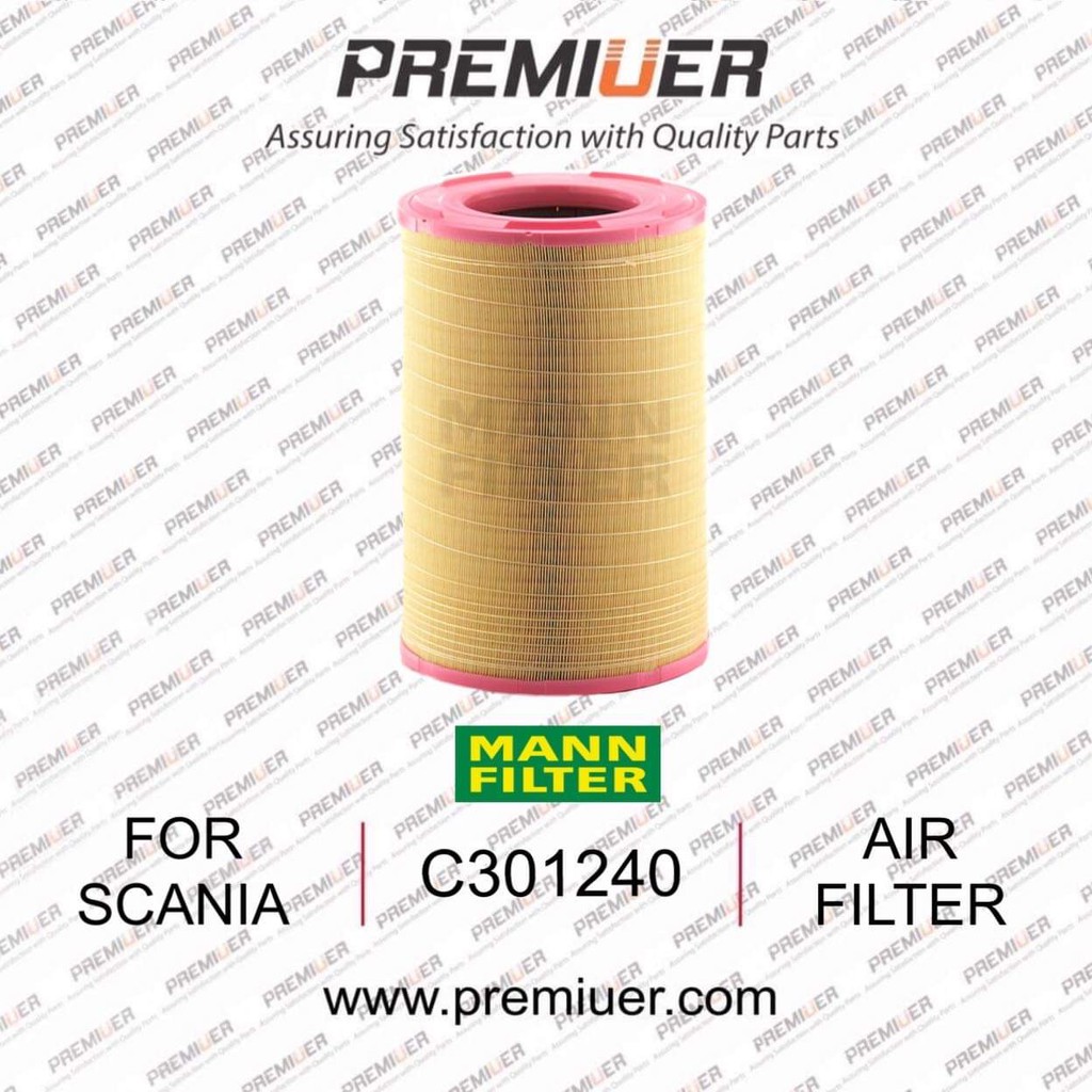 C301240 MANN FILTER Scania 114/124 Air Filter 1335679/1421022 | Shopee ...