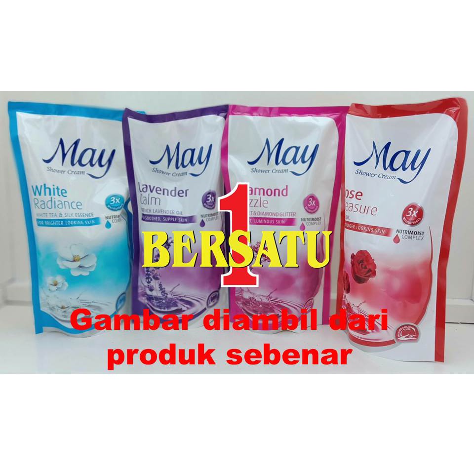 PALING MURAH : MAY SHOWER CREAM / KRIM MANDIAN MAY REFILL 600ML ...