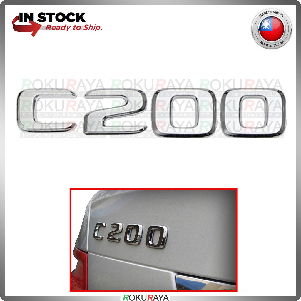 [CHROME] Mercedes Benz C200 C230 C240 C260 C280 C300 C320 Stainless ...