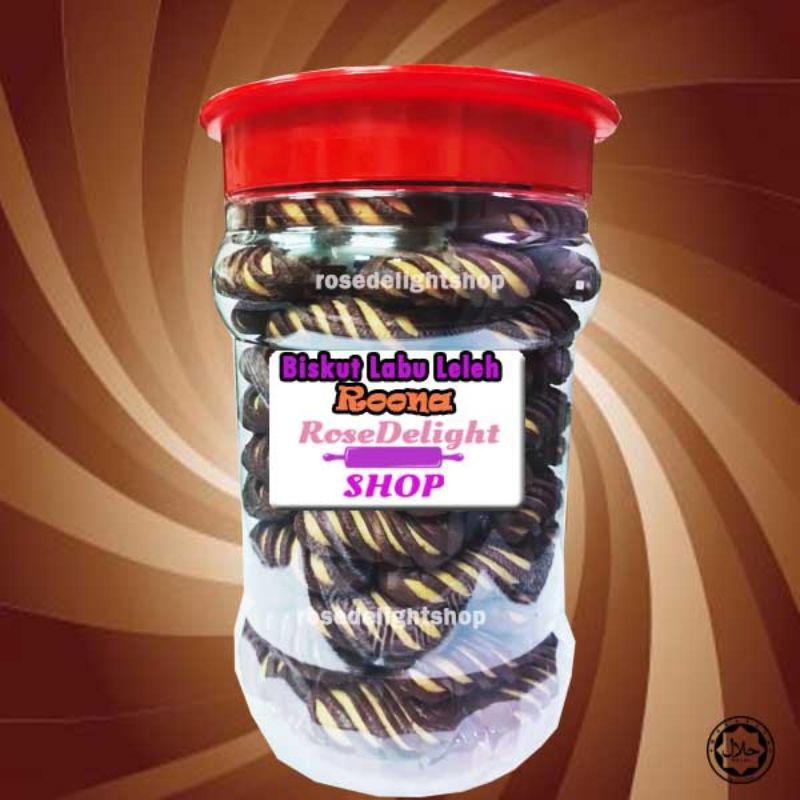 Biskut Raya Moore Labu 1balang 700gram 60pc++ dan Peanut leleh roona ...