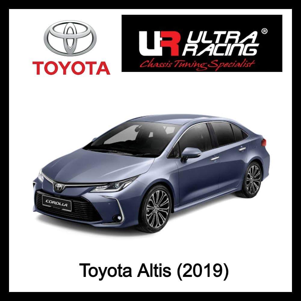 100% Original Ultra Racing Toyota Altis 2019-2022 E210 Safety Bar ...