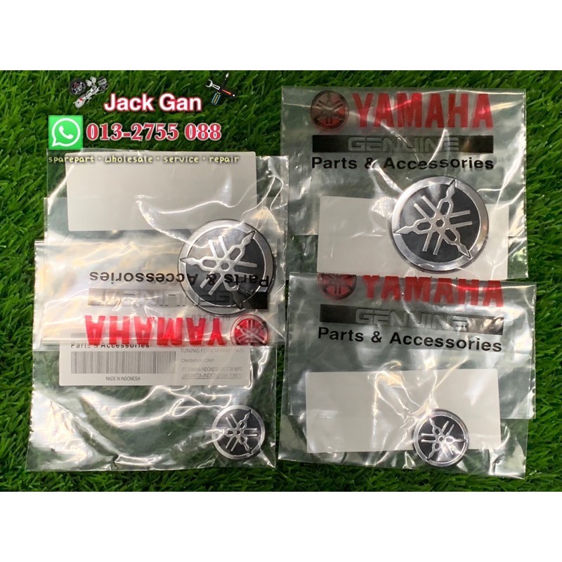 YAMAHA Y15ZR V1 V2 Y16ZR LC135 SRL115 FI LOGO EMBLEM STICKER LOGO ...