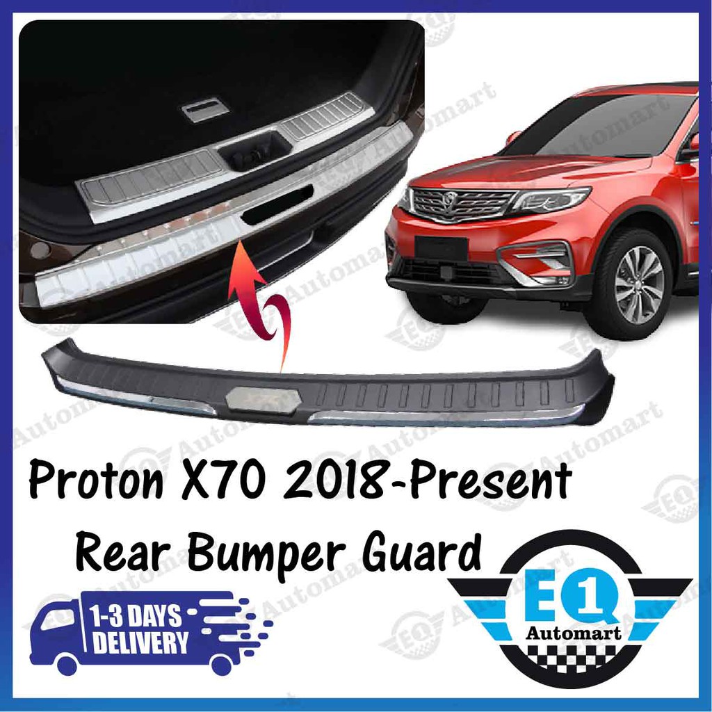 PROTON X70 2018-Present Rear Bumper Guard | Shopee Malaysia