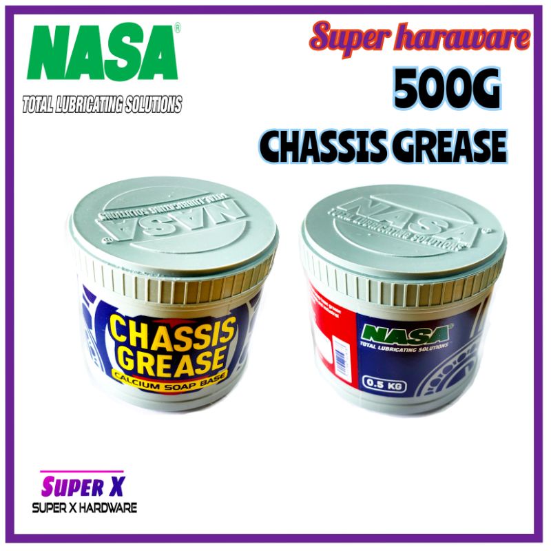 NASA CHASSIS GREASE CALCIUM SOAP BASE 500G/Grease/Minyak Grease/Nasa ...