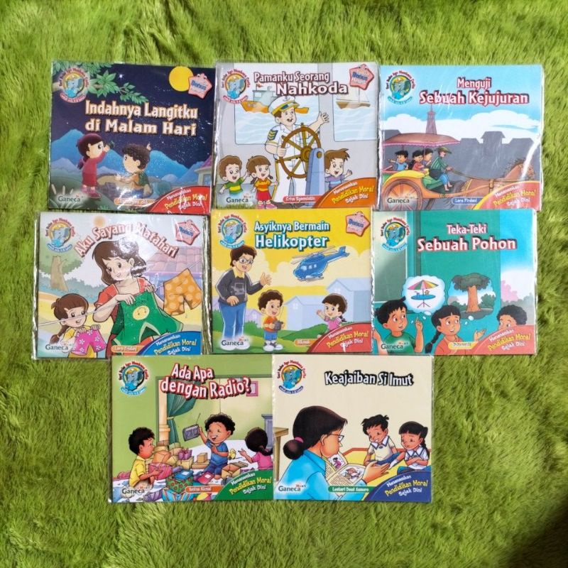 ORIGINAL FULL COLOR INDONESIAN CHILDREN'S STORY AND FAIRY TALES BOOK ...