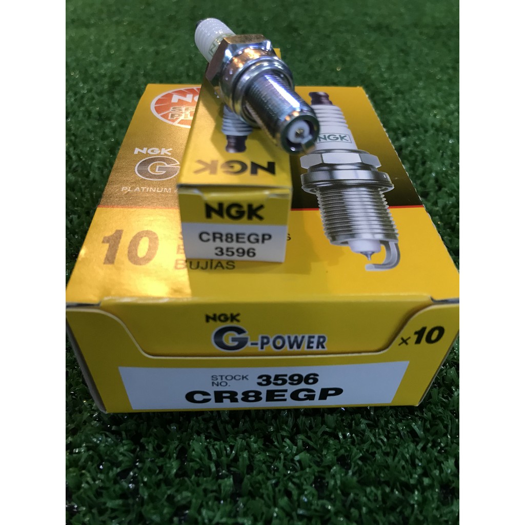 NGK G POWER SPARK PLUG CR8EGP PALAM PLAK PLAC GPOWER CR8E CR8EGP CR8E ...