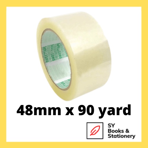 ARROW OPP Tape 48mm x 90 yards x 45 mic Thick / Transparent Packaging ...