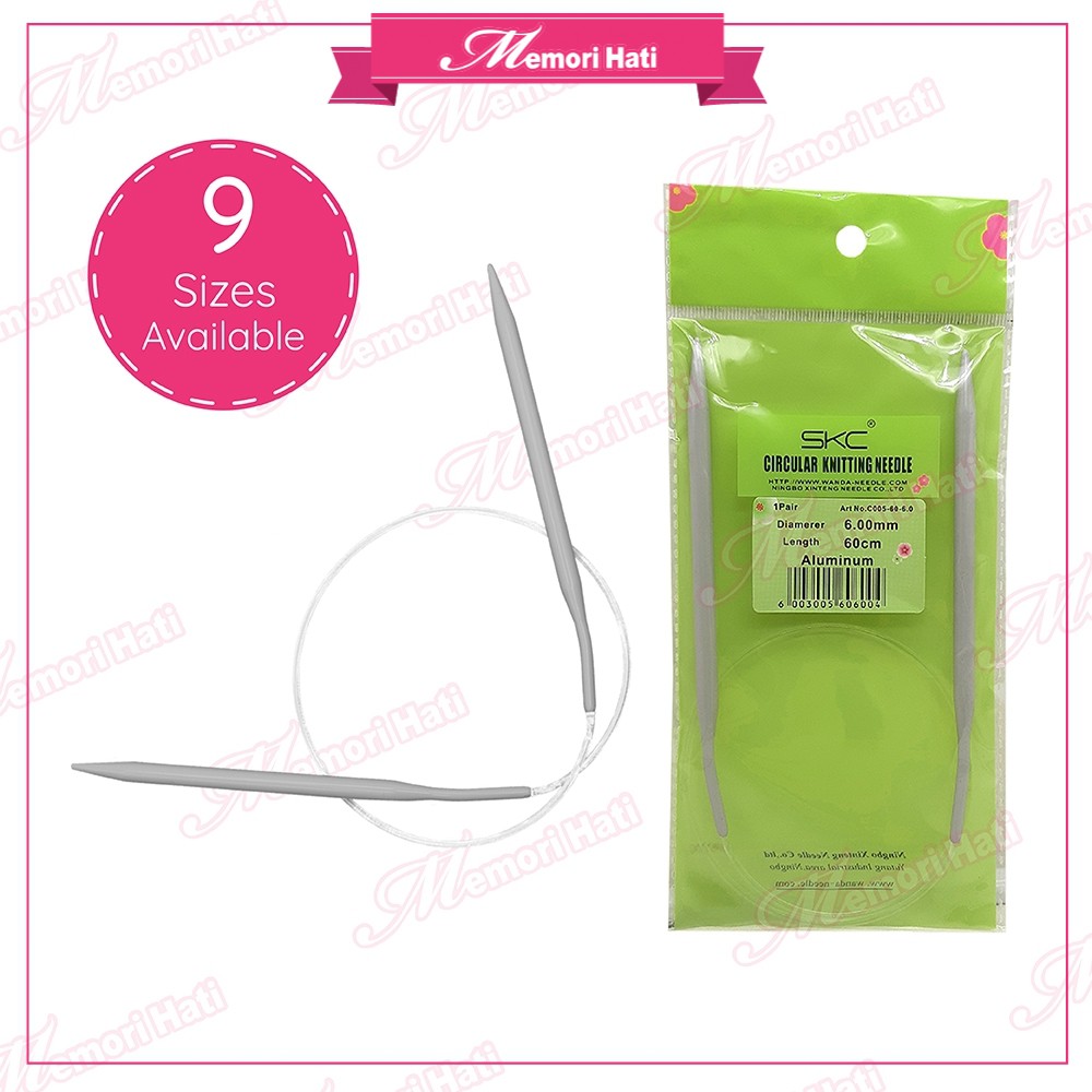 SKC Circular Knitting Needles / 9 saiz tersedia | Shopee Malaysia