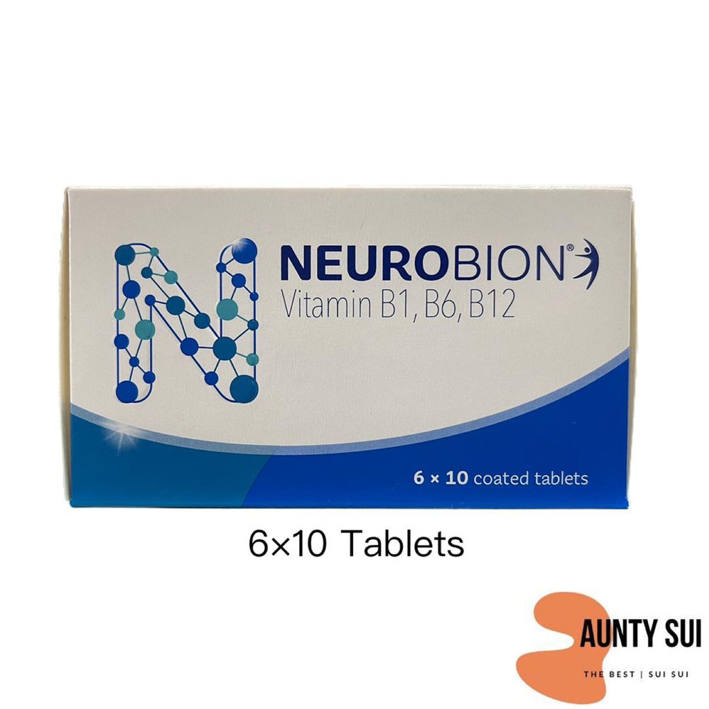 【New Packaging】Neurobion Vitamin B1, B6, B12 【10's/60's】 | Shopee Malaysia