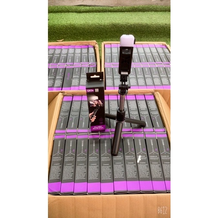 Selfie Stick- Anti-Vibration Camera Stick With LED Q02S | Shopee Malaysia