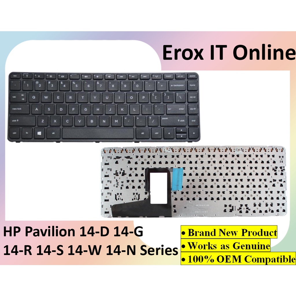 HP Pavilion 14-N 14-D 14-G 14-R 14-S 14-W 240 G2 G3 HP 245 G2 G3 246 G2 ...