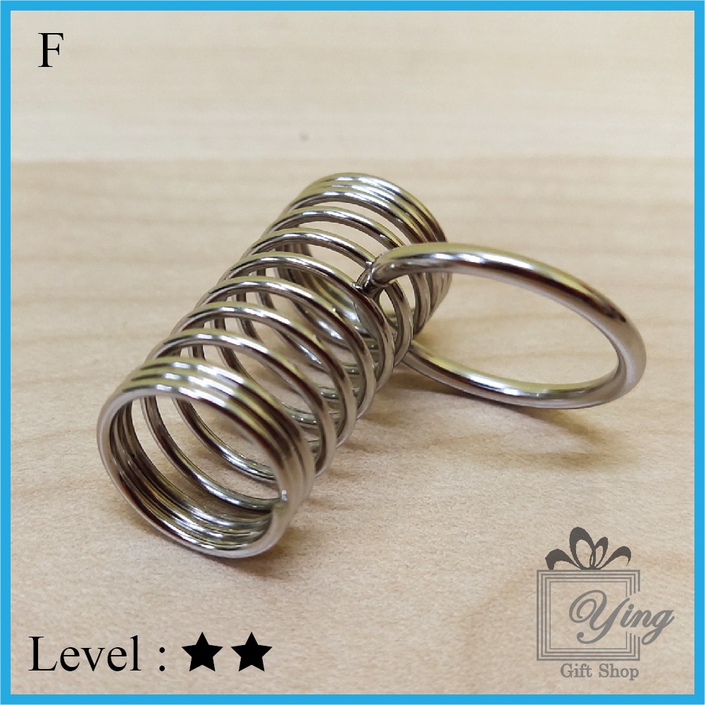 🎁Ready Stock🎁Baffling Wire Puzzle IQ Metal Brain Teaser Puzzle Game ...