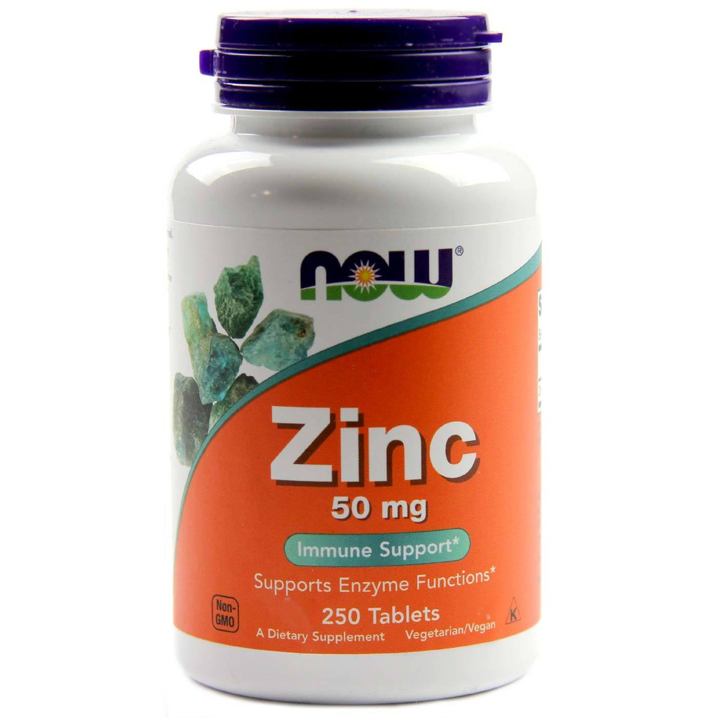 Now Foods Zinc 50 mg 100 / 250 Tablets | Shopee Malaysia