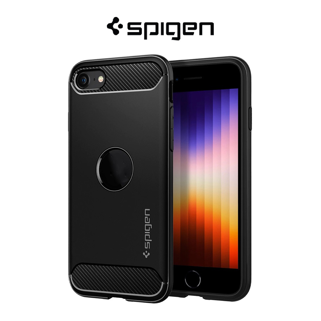 Spigen Rugged Armor Case For iPhone SE 3rd/2nd Gen | Shopee Malaysia