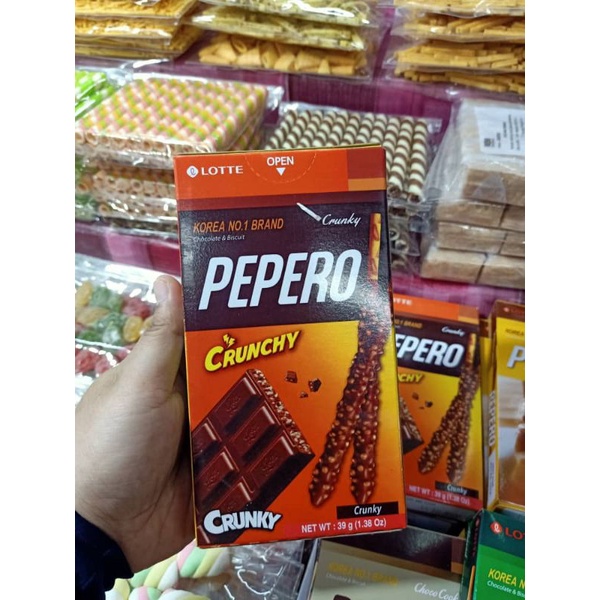 Lotte Pepero kotak besar BIG BOX /Stick Biscuit Pack 256g | Shopee Malaysia