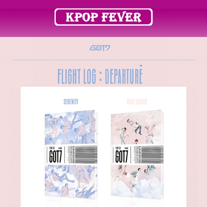 [REISSUE] GOT7 - FLIGHT LOG : DEPARTURE 5TH MINI CD ALBUM PHOTOBOOK ...