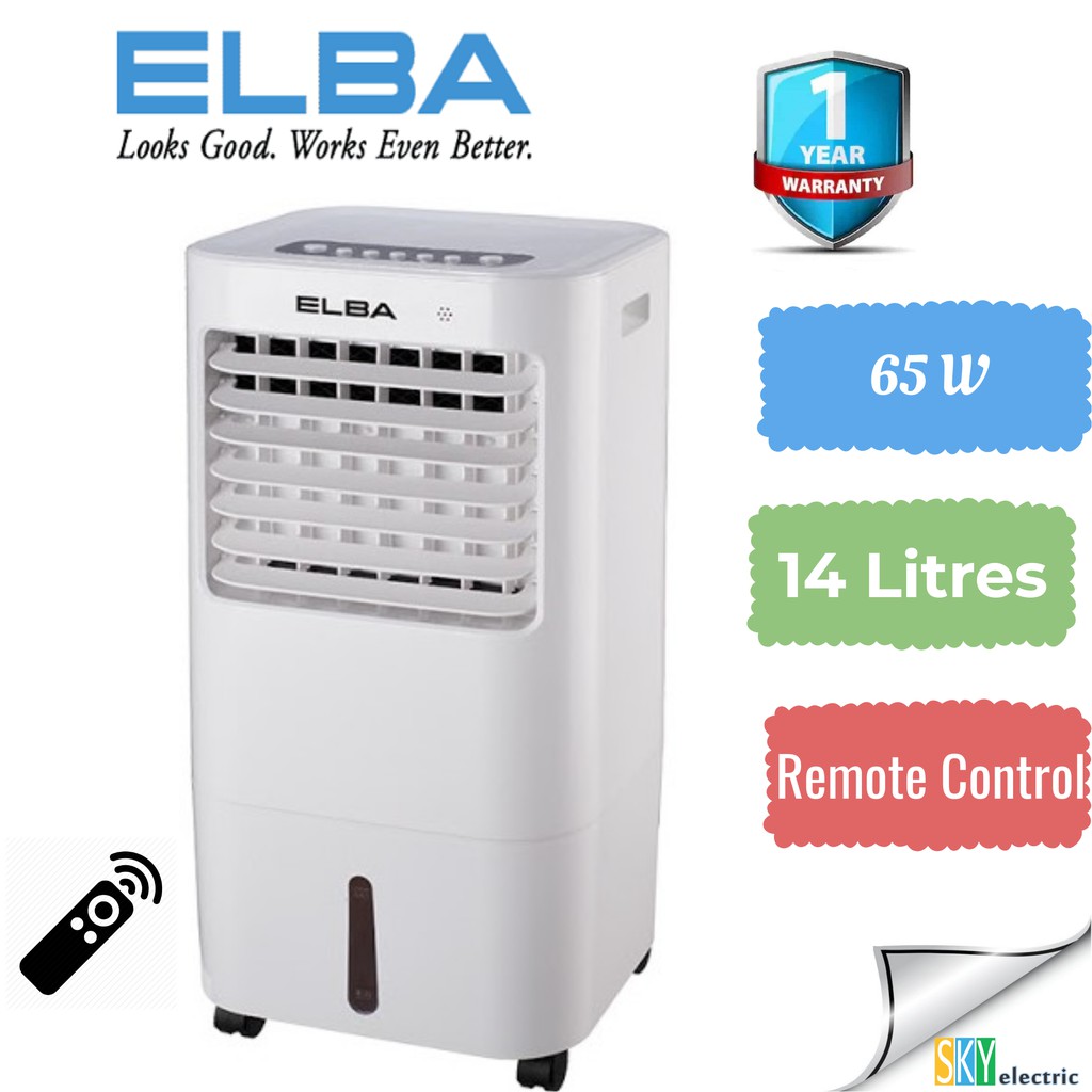 ELBA AIR COOLER EAC-H6580RC(WH) 14L / EAC-G6570RC(WH) 7.0L | Shopee ...